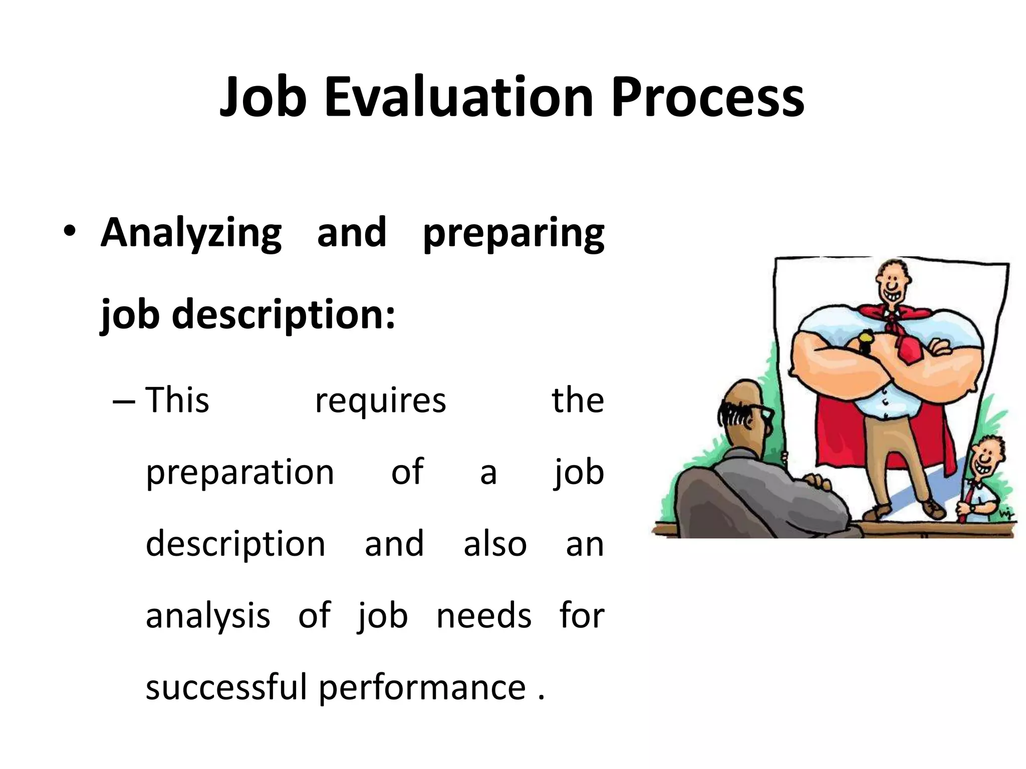 Job evaluation process - compensation management - Manu Melwin Joy | PPTX | Resume Writing and ...