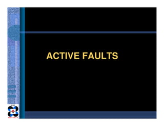 2.2 active faults & other earthquakes source zones | PDF