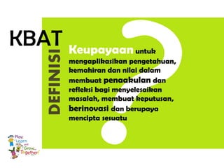 2. apa itu kbat | PDF