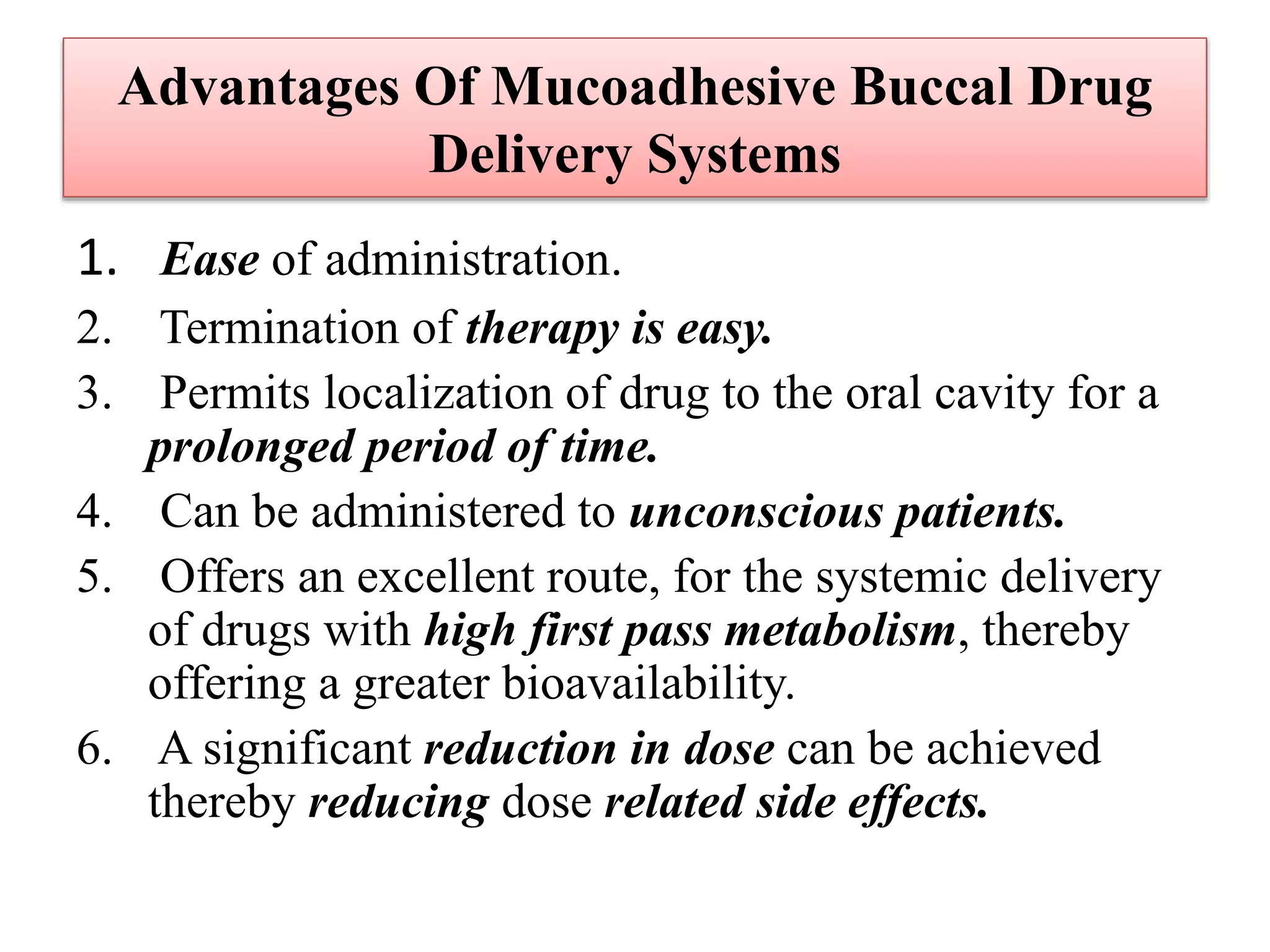 buccal drug delivery system | PPTX