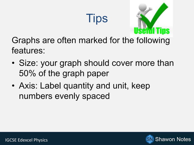 Graphs - IGCSE Edexcel Physics | PPTX | Physics | Science