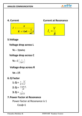 resonance/electrical networks | PDF