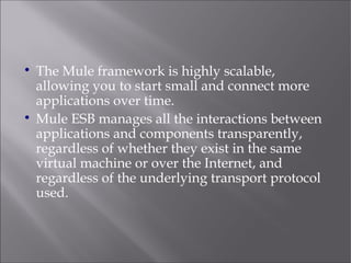 MuleEsb | PPT