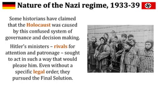 Nazi Germany - hitler strong leader or weak dictator | PPT