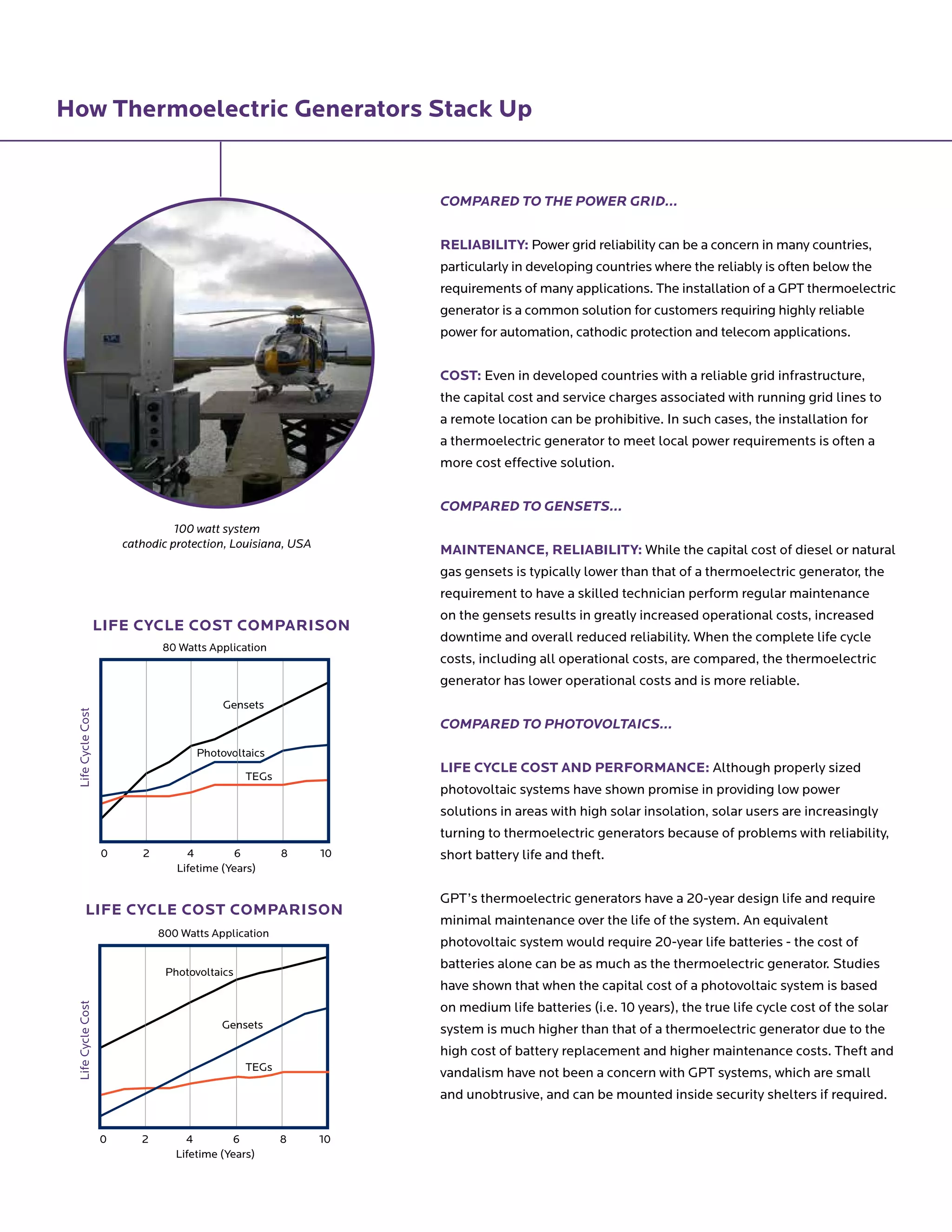 Thermoelectric Generators - Gentherm Power Technologies | PDF