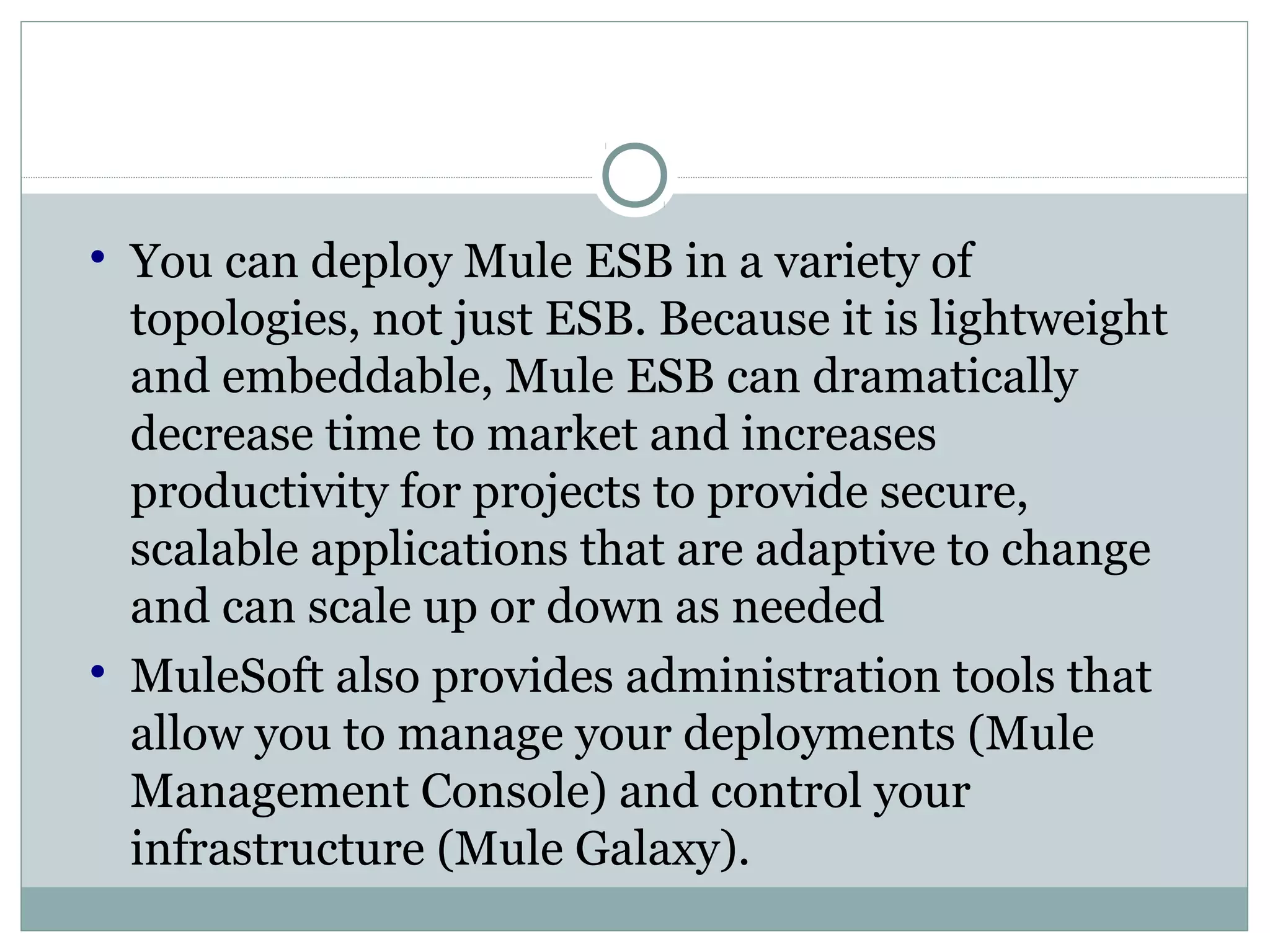 Overview of Mule Esb | PPT