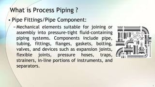 what is process piping | PPT