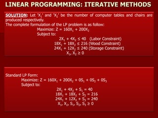 2. lp iterative methods | PPT