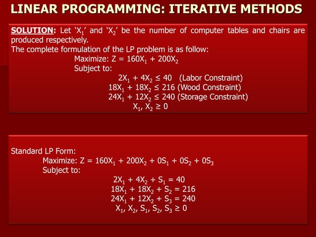 2. lp iterative methods | PPT