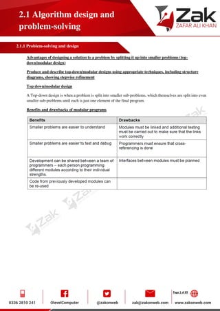 problem solving and design By ZAK | PDF