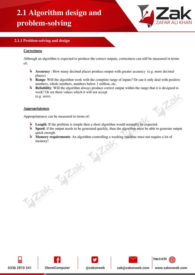 problem solving and design By ZAK | PDF