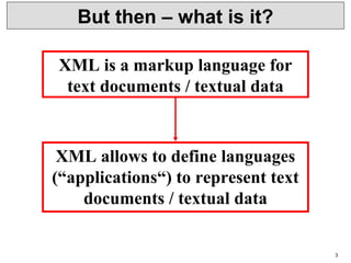 XML for beginners | PPT