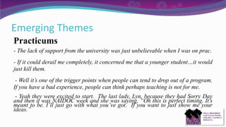 Exit Decisions of Teacher Education Students | PPT | Free Download