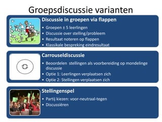 2. Vragen stellen en gespreksvormen | PPTX
