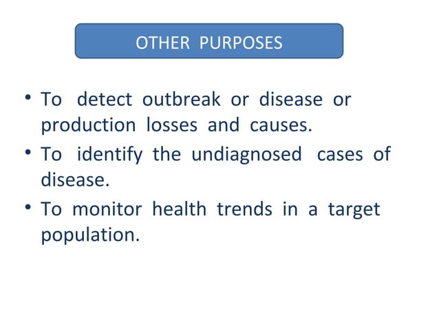 Aims, Objective, Concept of Screening | PPT | Medical Tests | Medical ...