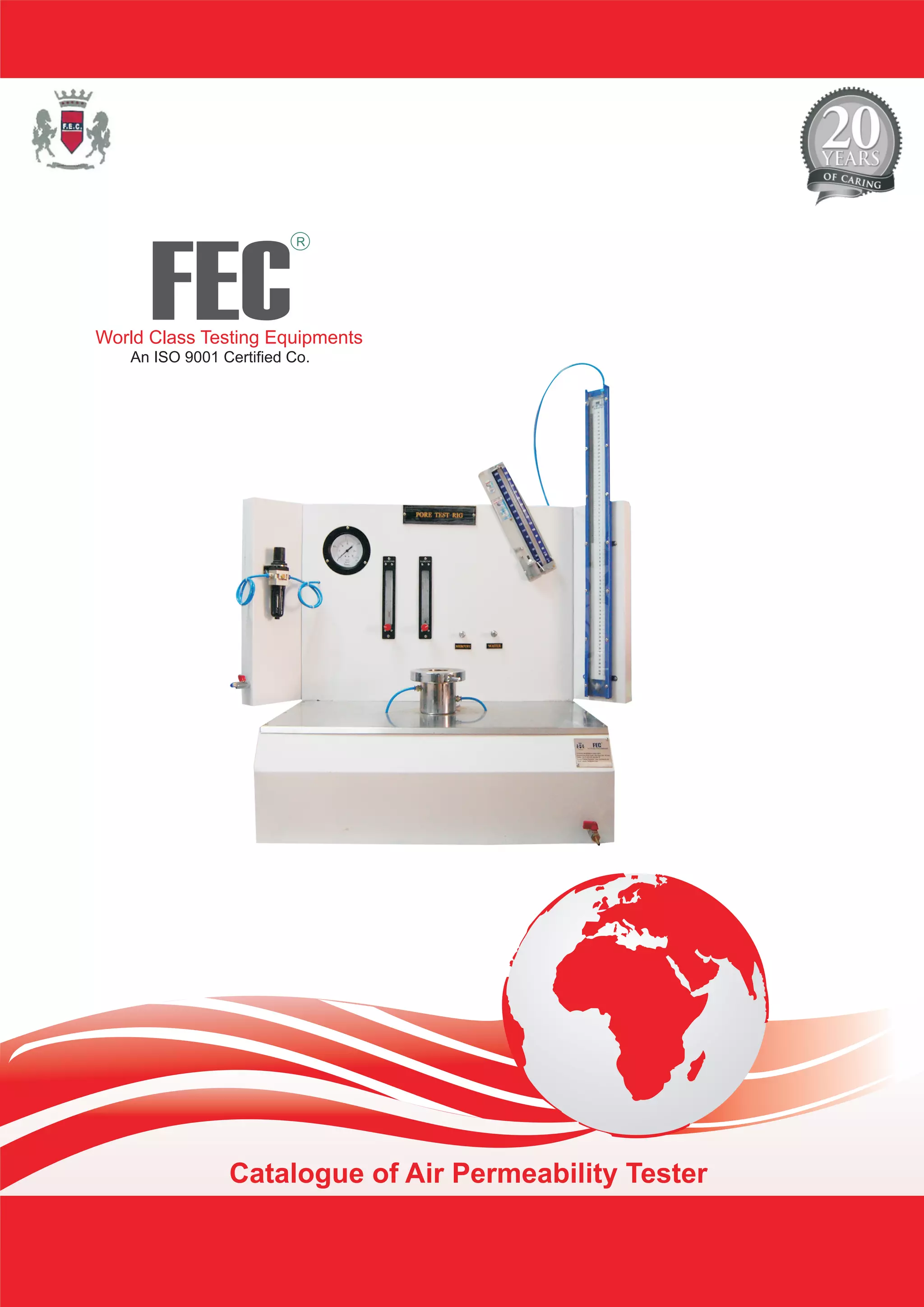 Frazer permeability Test Rig | PDF