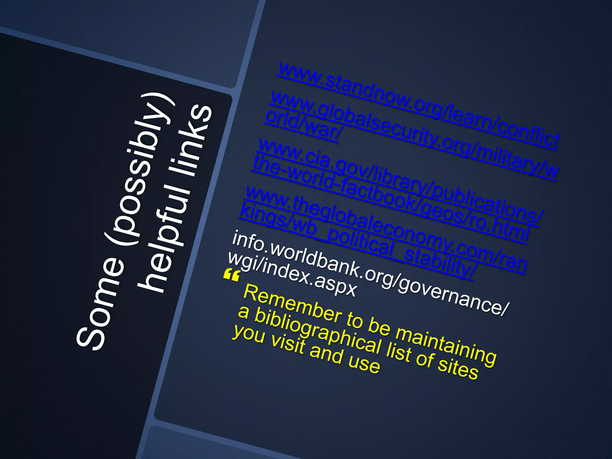 2. Political Stability | PPTX