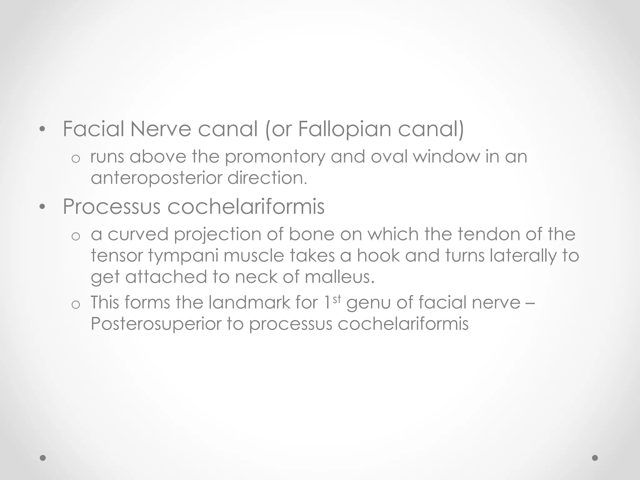 Anatomy of middle ear | PPTX