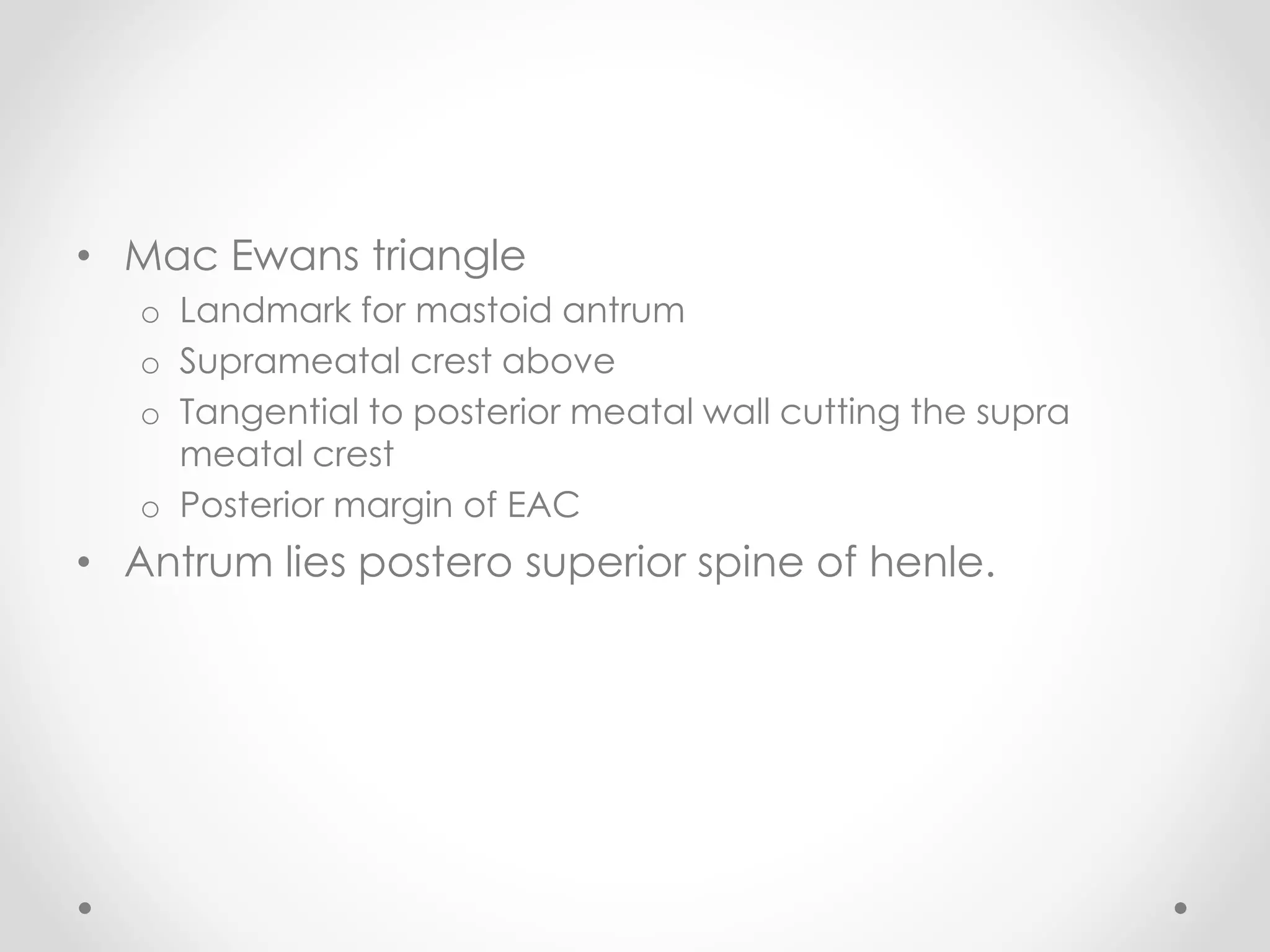Anatomy of middle ear | PPTX