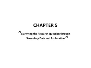 2.2 claryfingthe research | PPT