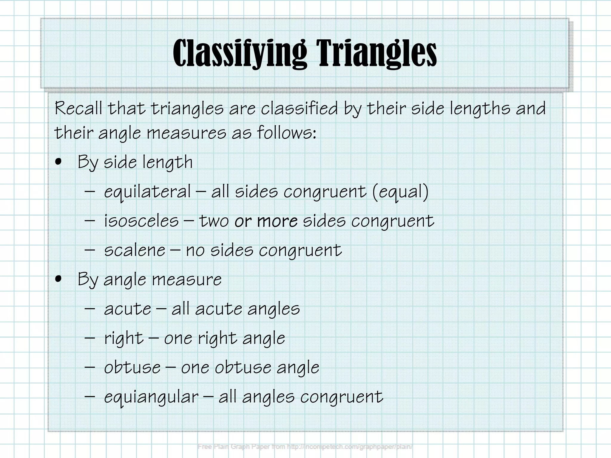 2.5.1 Triangle Angle Relationships | PDF