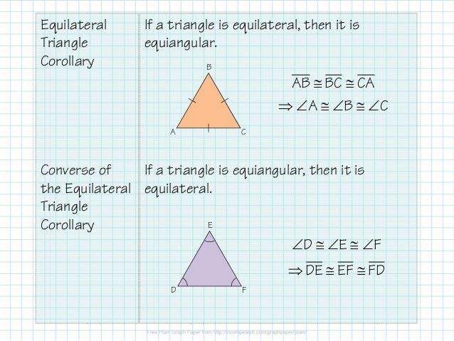 2.5.2 Isosceles and Equilateral Triangles