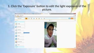2. how to do quick exposure and color fixes | PPTX | Photo Editing ...