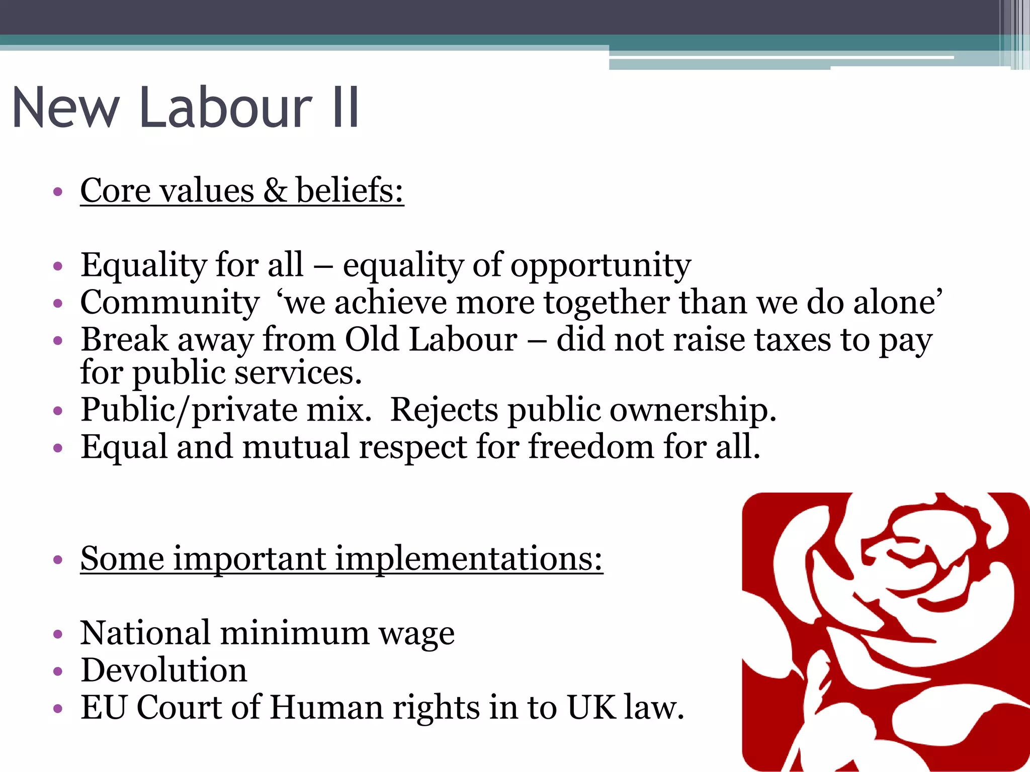 Political parties ideology | PPTX