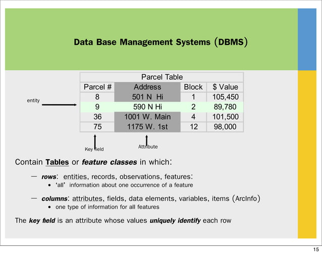 GIS data structure | PDF