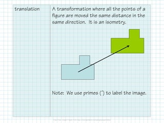 2.5.1 Translations and Reflections | PDF
