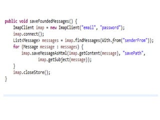 QA Fest 2015. Вадим Чехович. Тестирование почты: JavaMail API | PPTX ...