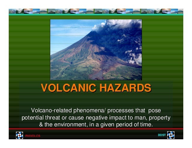 2.3 volcanoes & volcanic hazards