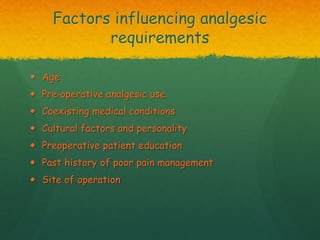 dr. Tinni - Anelgesic NSAID in WFSA Ladder | PPT