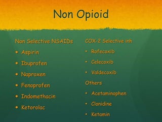 dr. Tinni - Anelgesic NSAID in WFSA Ladder | PPTX