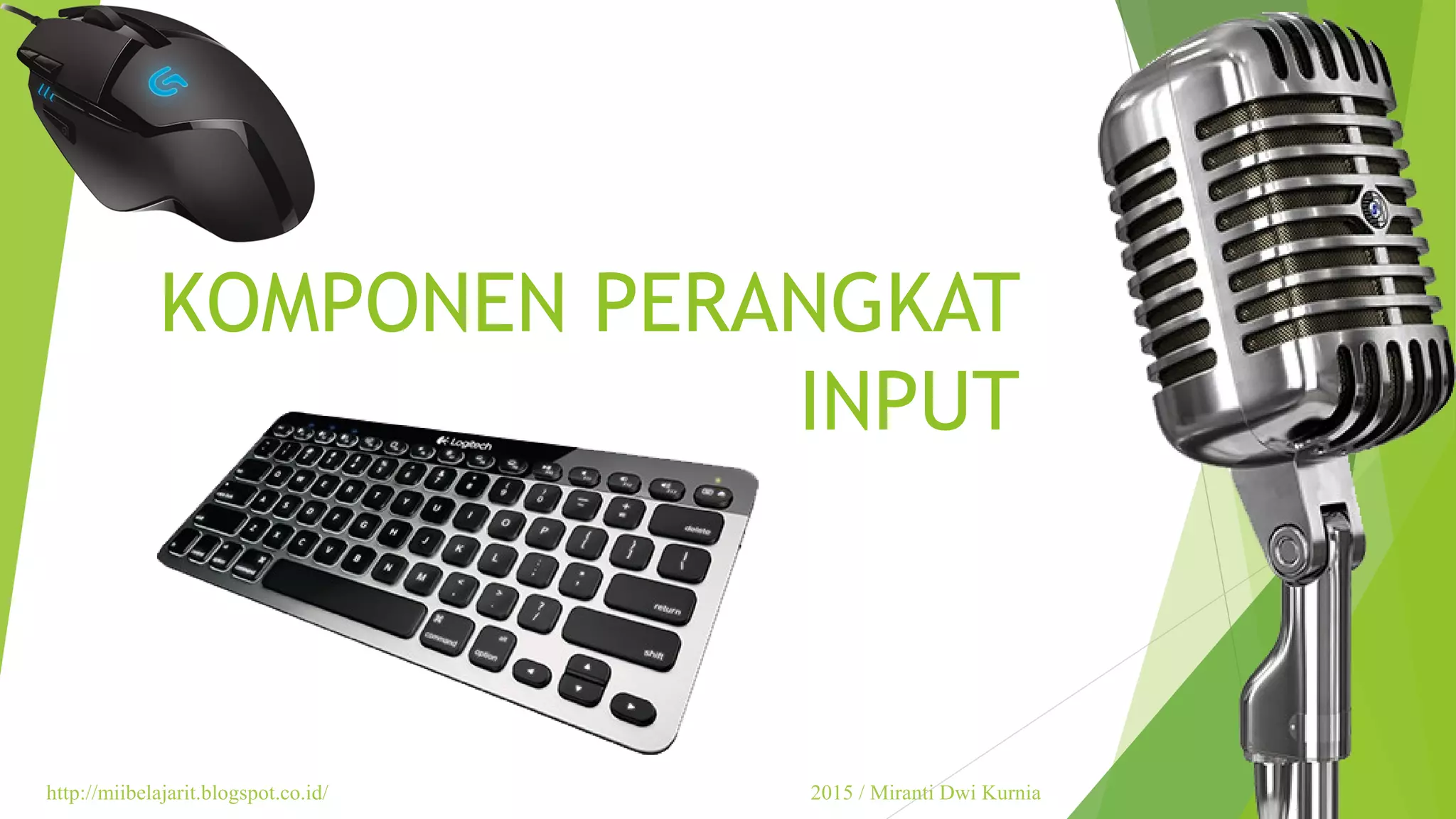 Perangkat Input Komputer | PPT