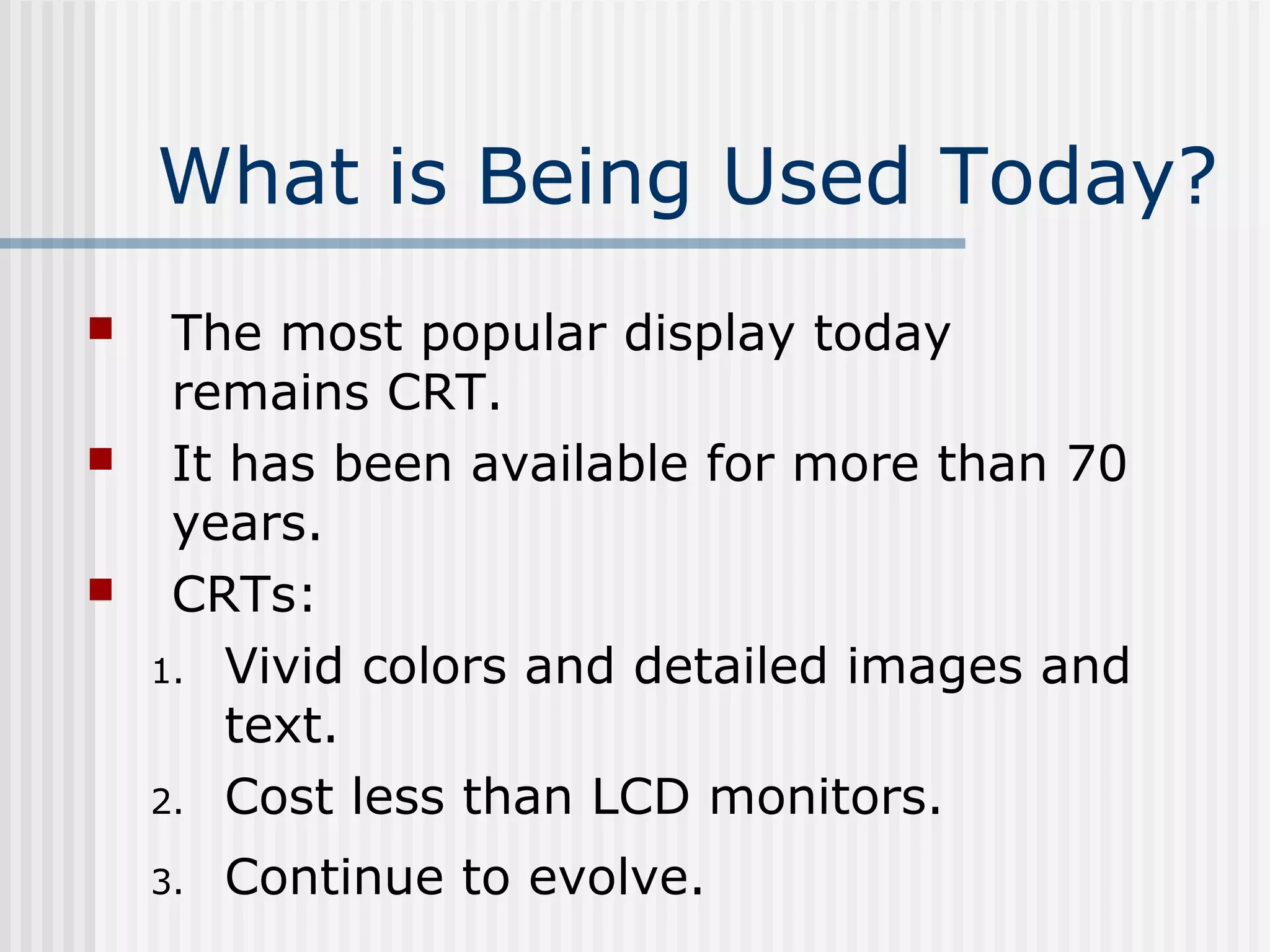 monitors,vga and svga | PPT | Free Download