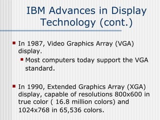 monitors,vga and svga | PPT