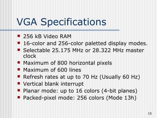 monitors,vga and svga | PPT
