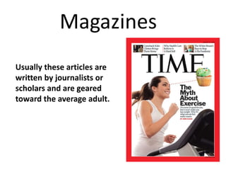 Sources of Information For Research | PPTX