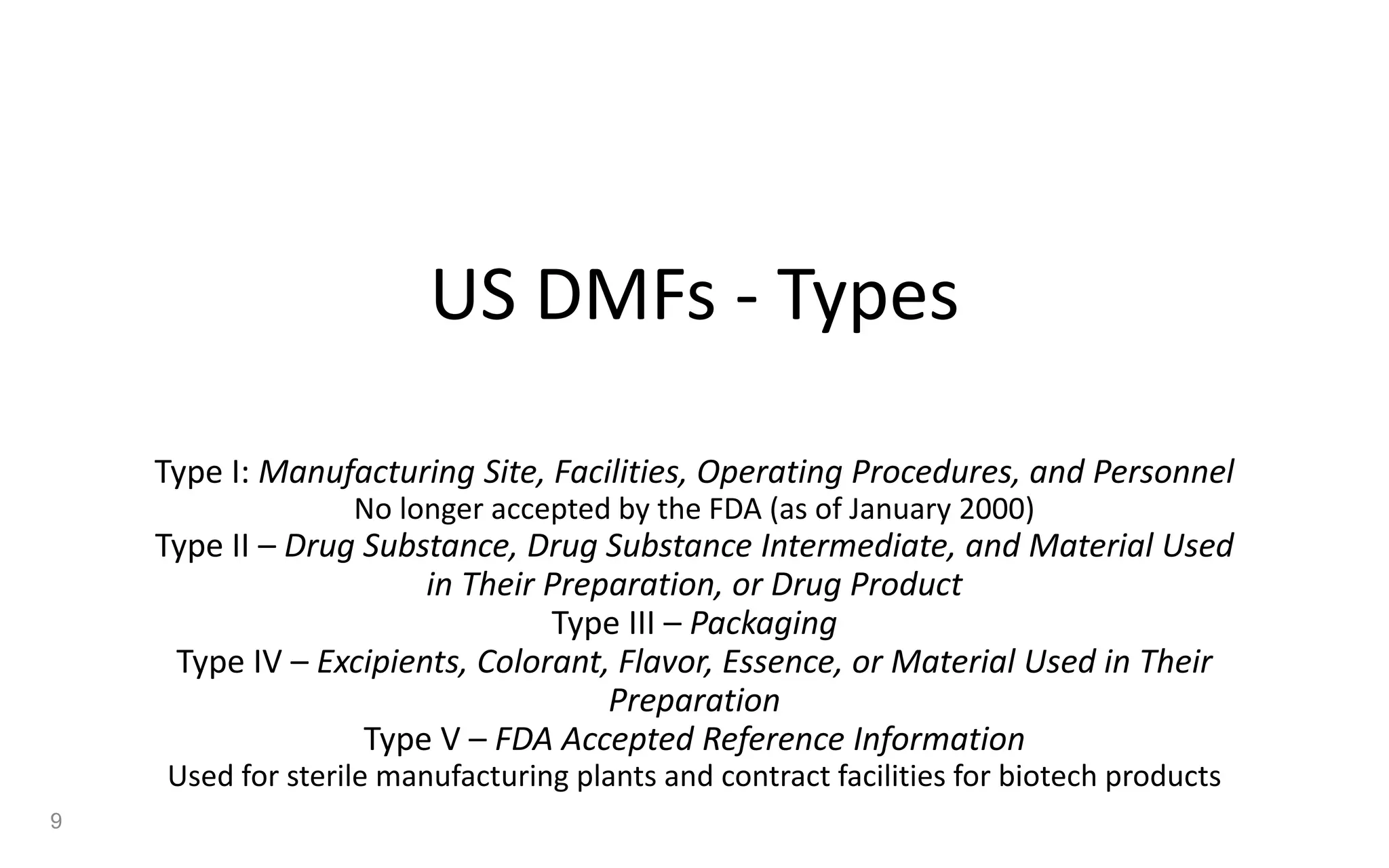 drug master file | PPTX