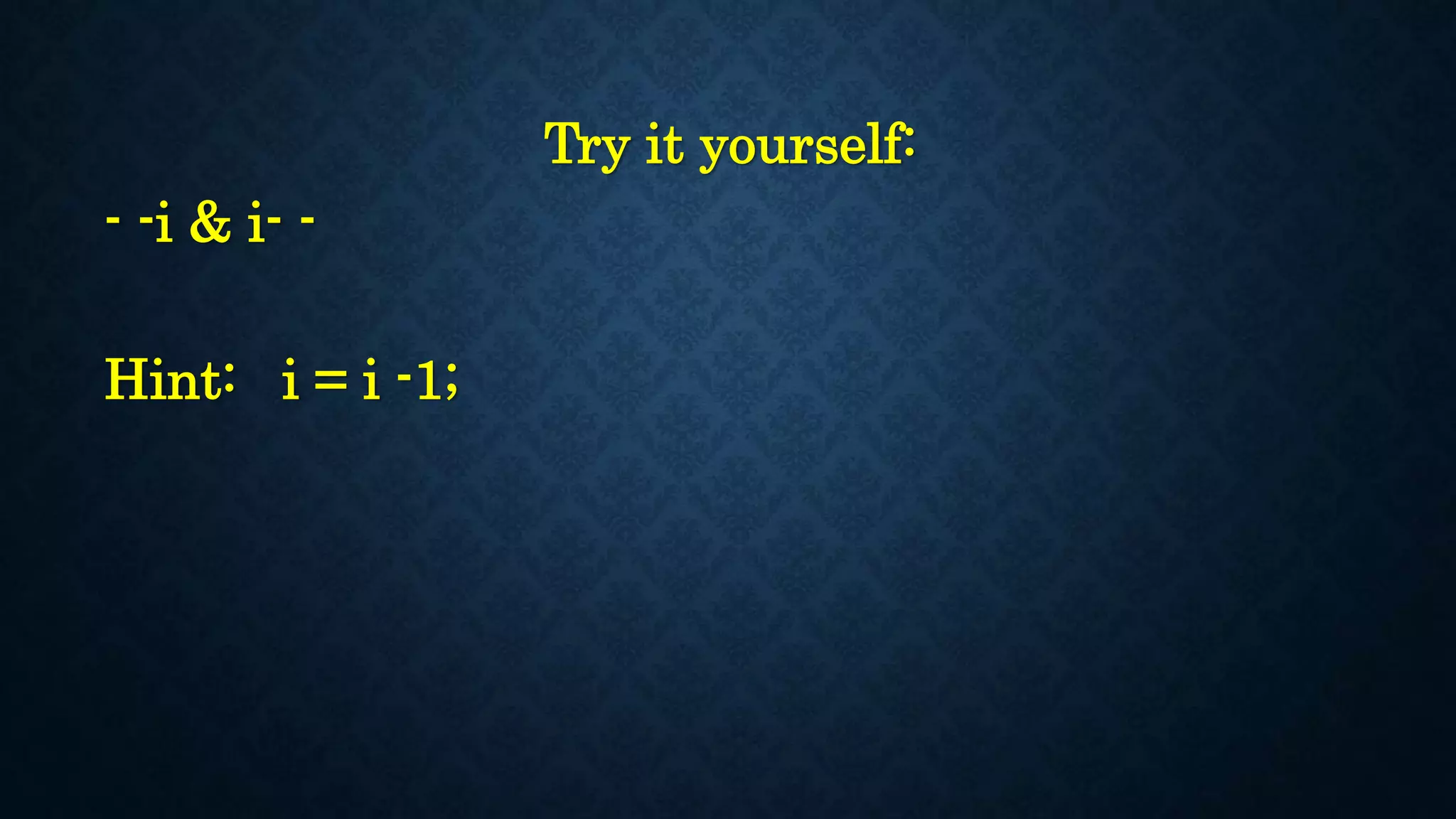 Difference between Prefix & Postfix | PPT Difference between Prefix & Postfix | PPT