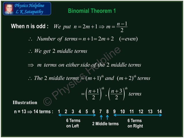 Binomial Theorem 1 | PPTX