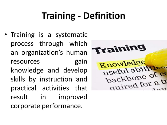 Introduction to training - Manu Melwin Joy | PPT