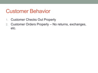 15 Characteristics of the Perfect Transaction | PPTX