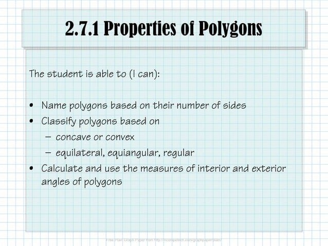 Properties of Polygons | PPT