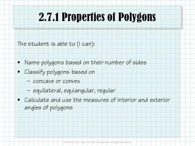 271 Properties Of Polygons
