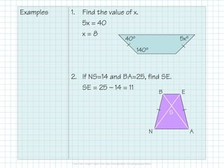 2.7.5 Kites and Trapezoids | PDF