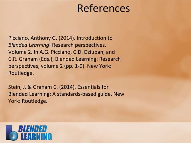Why Blended Learning | PPT