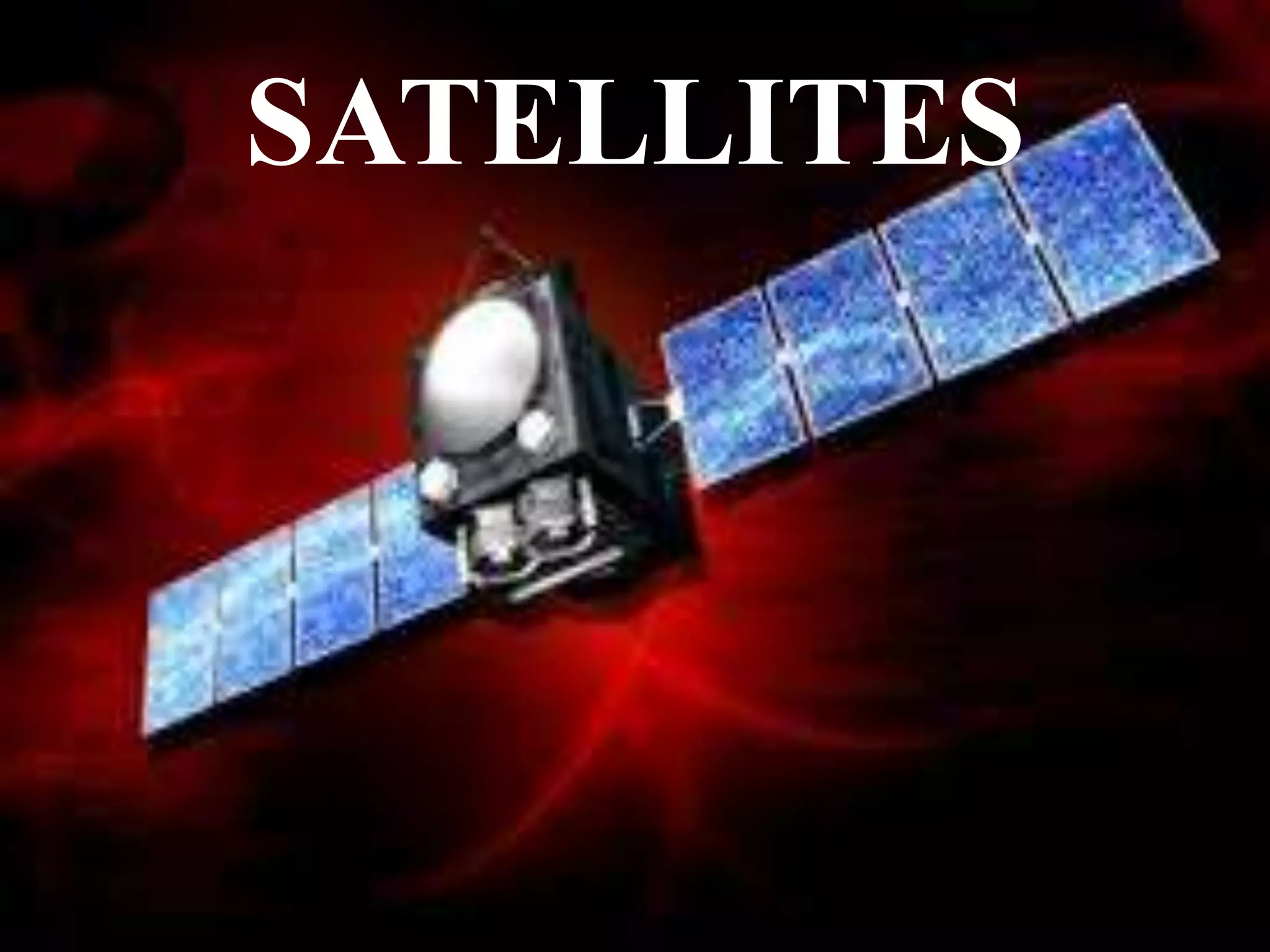 Artificial Satellites | PPTX