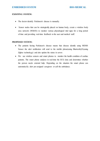 best biomedical project center chennai- recent advances in wearable ...